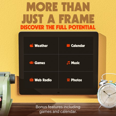 Pix-Star 15 inch Cloud & Wi-Fi Digital Picture Frame