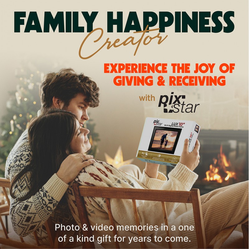Digital picture frame Pix-Star 10'' LUX